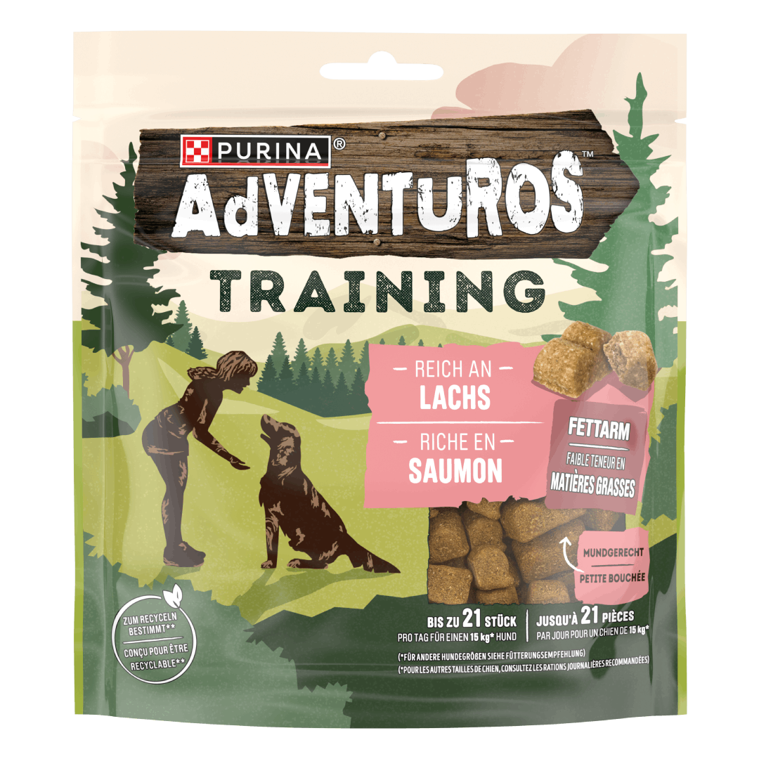 AdVENTuROS Training Reich an Lachs entdecken | Purina DE