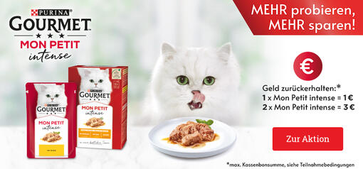 Entdecke PURINA GOURMET Katzenfutter